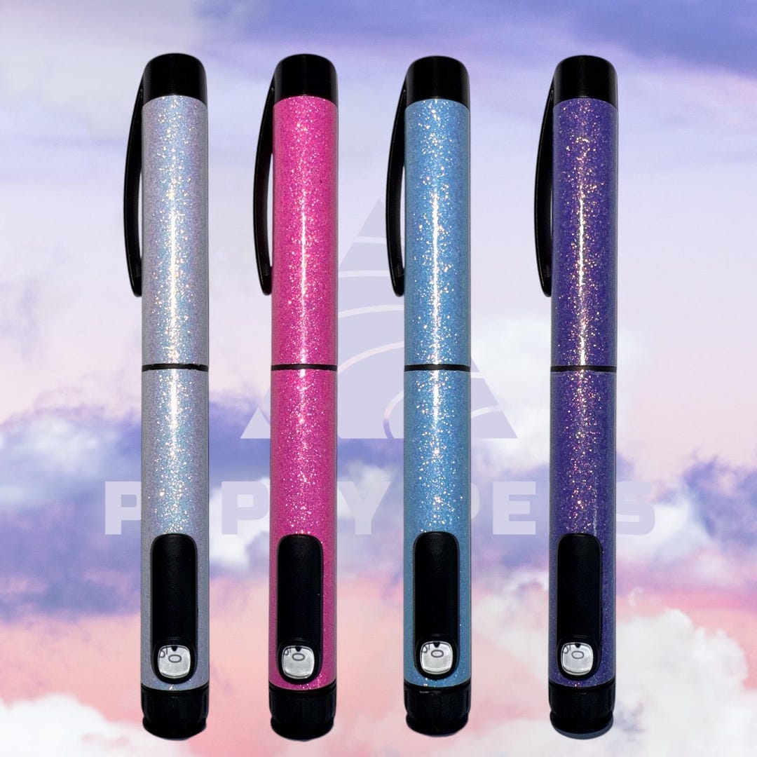 Halo Glitter Wrap V1 80U Peptide / GLP-1 Pens (free Shipping W Purchase ...