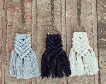 Macrame Tassel | Etsy