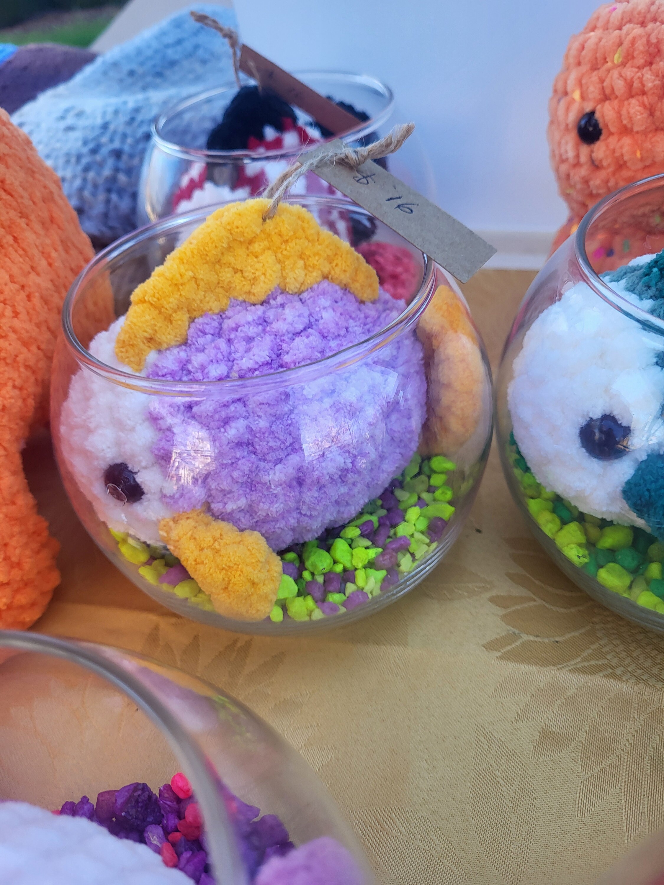 Crochet Fish With Bowl - Etsy