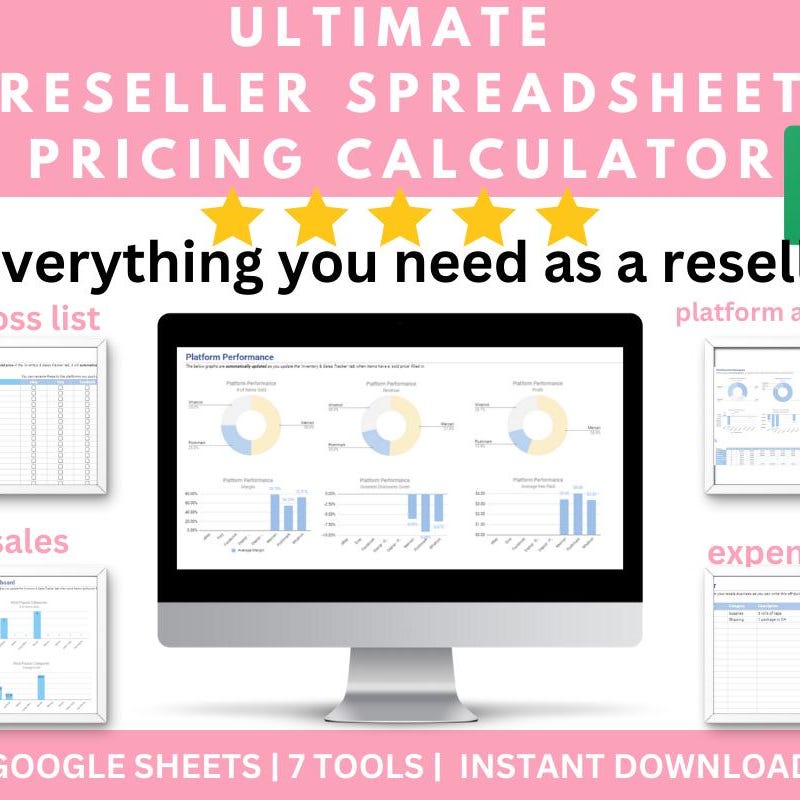 Business Spreadsheets Uk - Etsy