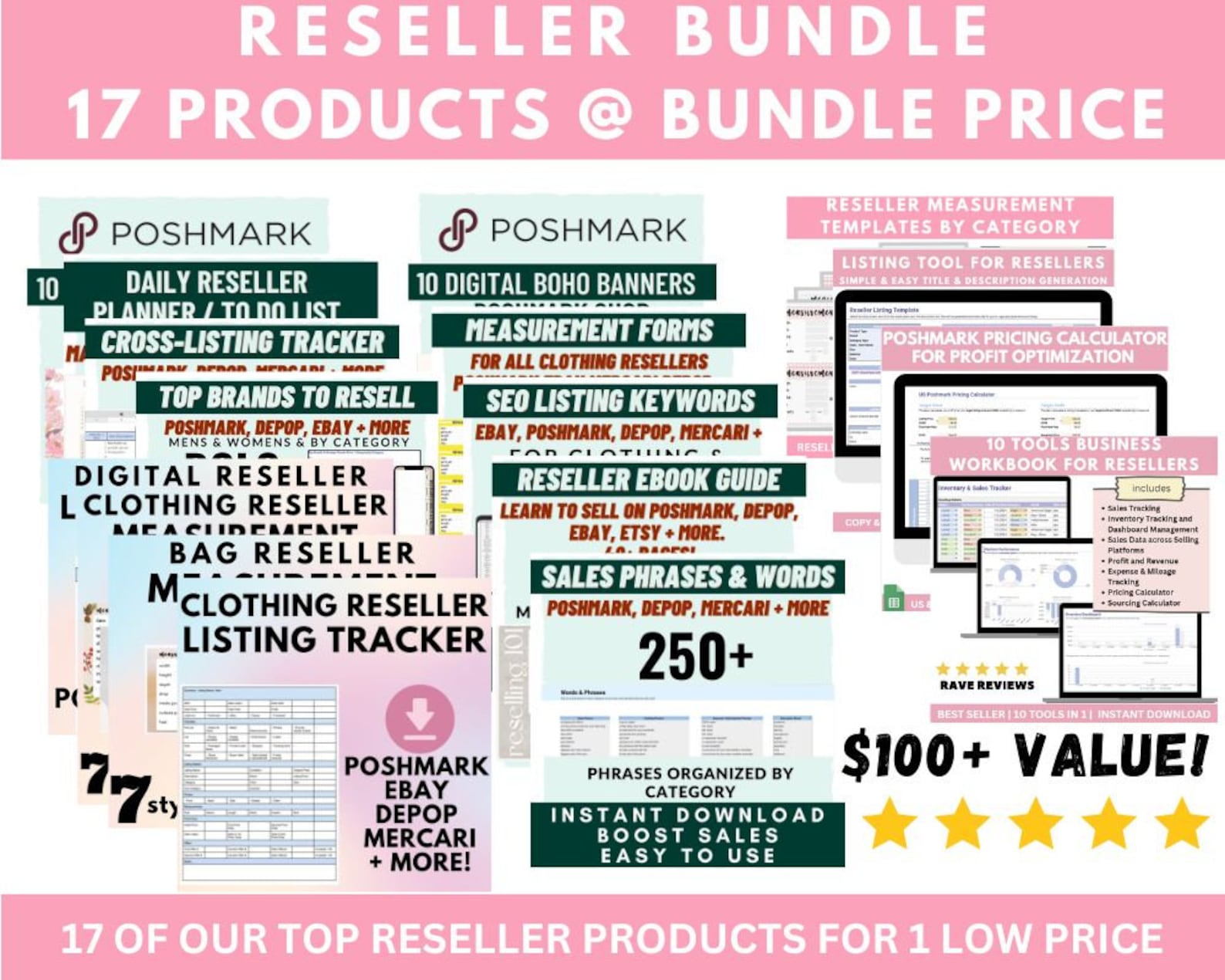 Reseller Bundle 17 Products Bundle of Reseller Products From ...