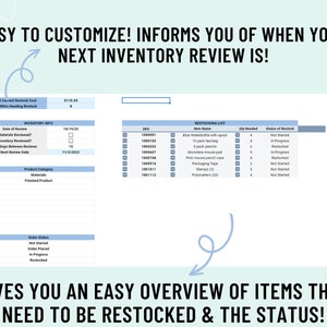 Simple Inventory Tracking System for Small Business Spreadsheet Google ...