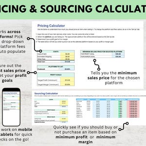 Bulk Reseller Spreadsheet, Spreadsheet for Resellers, Reseller ...