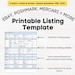 Poshmark Listing Template, Poshmark Printables, Poshmark Printable ...