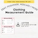 Clothing Measurement Guide, Clothing Measurement Chart, Clothing ...