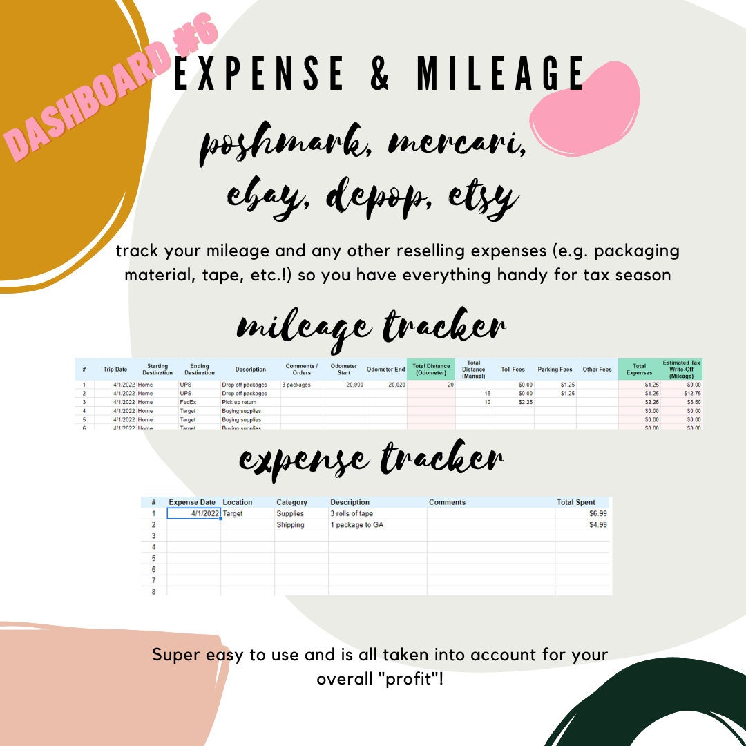 CUSTOM Reseller All in One Dashboard for Poshmark Depop Faceook Ebay ...