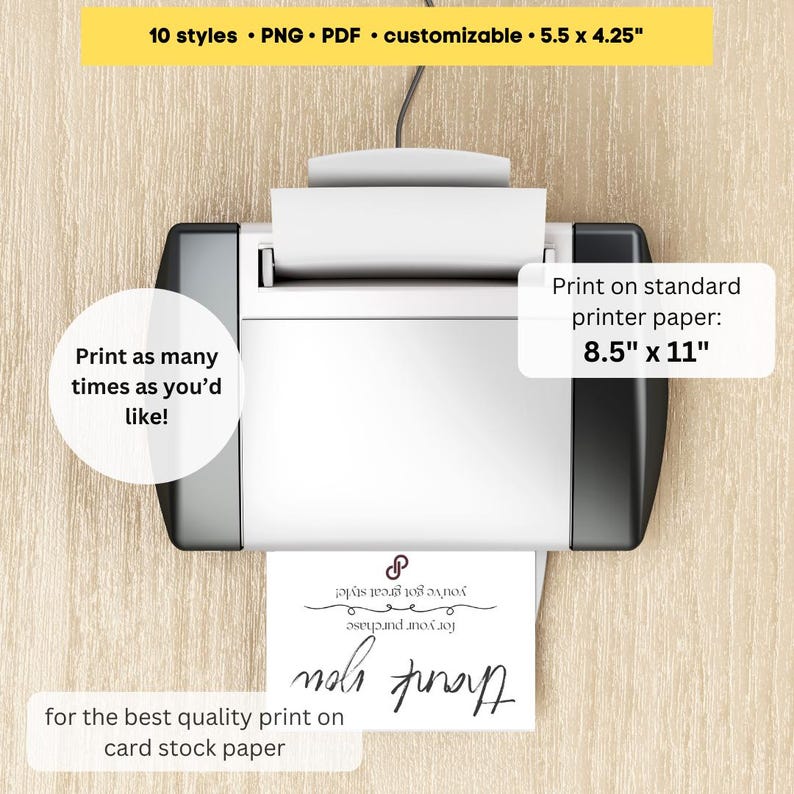 Poshmark Thank You Card, Poshmark Thank, Poshmark Printables, Poshmark ...