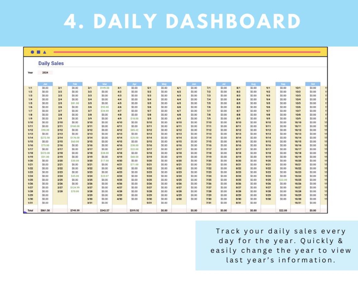 Reseller Inventory and Sales Spreadsheet Business Tracker for Google ...