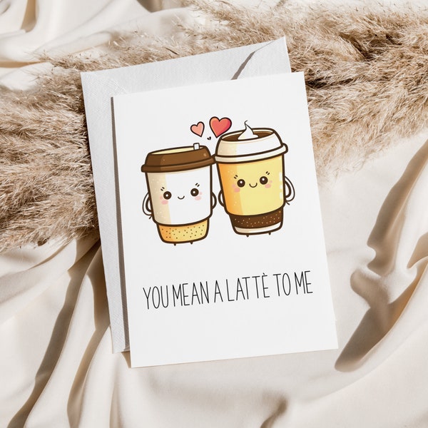 Coffee Pun Card - Etsy