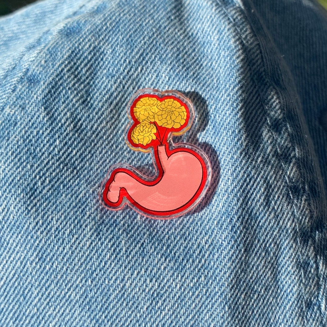 Stomach Pin - Etsy