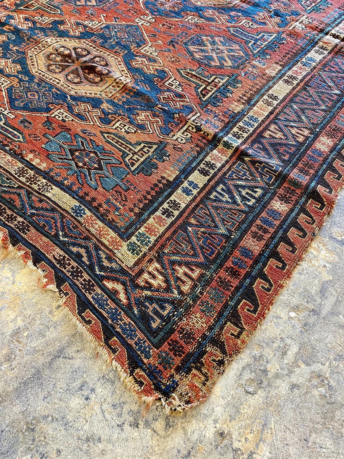 4.11x6.8 RARE Collectors Primitive Soumac C1890 - Etsy