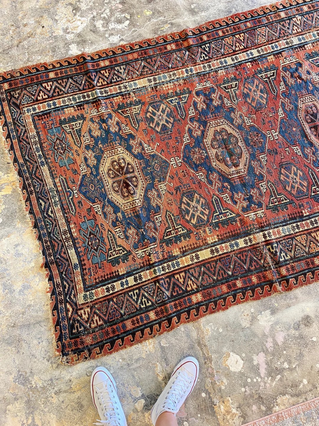 4.11x6.8 RARE Collectors Primitive Soumac C1890 - Etsy