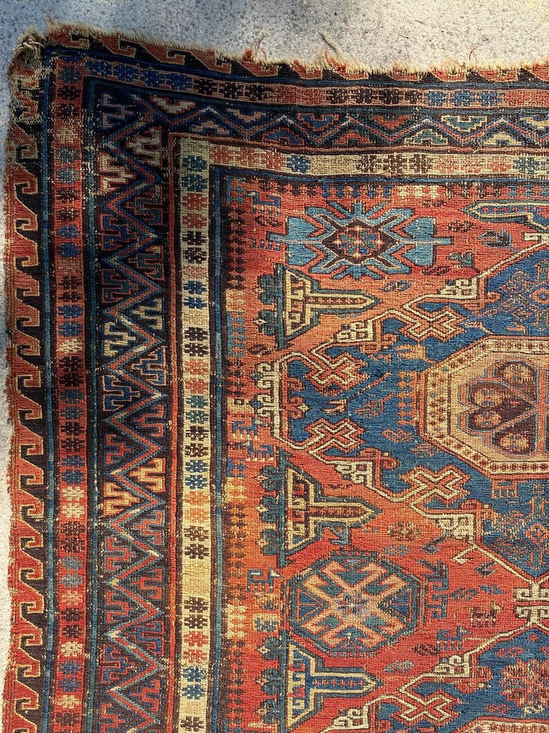 4.11x6.8 RARE Collectors Primitive Soumac C1890 - Etsy