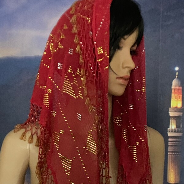 Egyptian Belly Dance Hip Scarf - Etsy