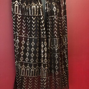 13 Row Egyptian Vintage Assuit Shawl With Silver Bellydance Assuit 1920 ...