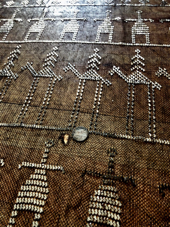 1910's Antique Egyptian Assuit 15 Row Classic Motif … - Gem
