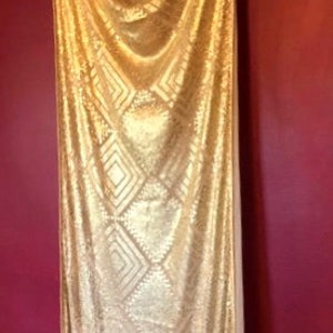 Midas Touch Gold Heavy Egyptian Vintage Assuit Shawl /wrap 1919 ...