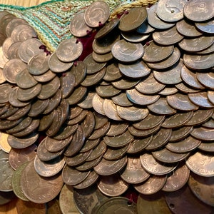 Spectacular Large SUPER COIN Professional Bellydance Belt/coin Belt ...