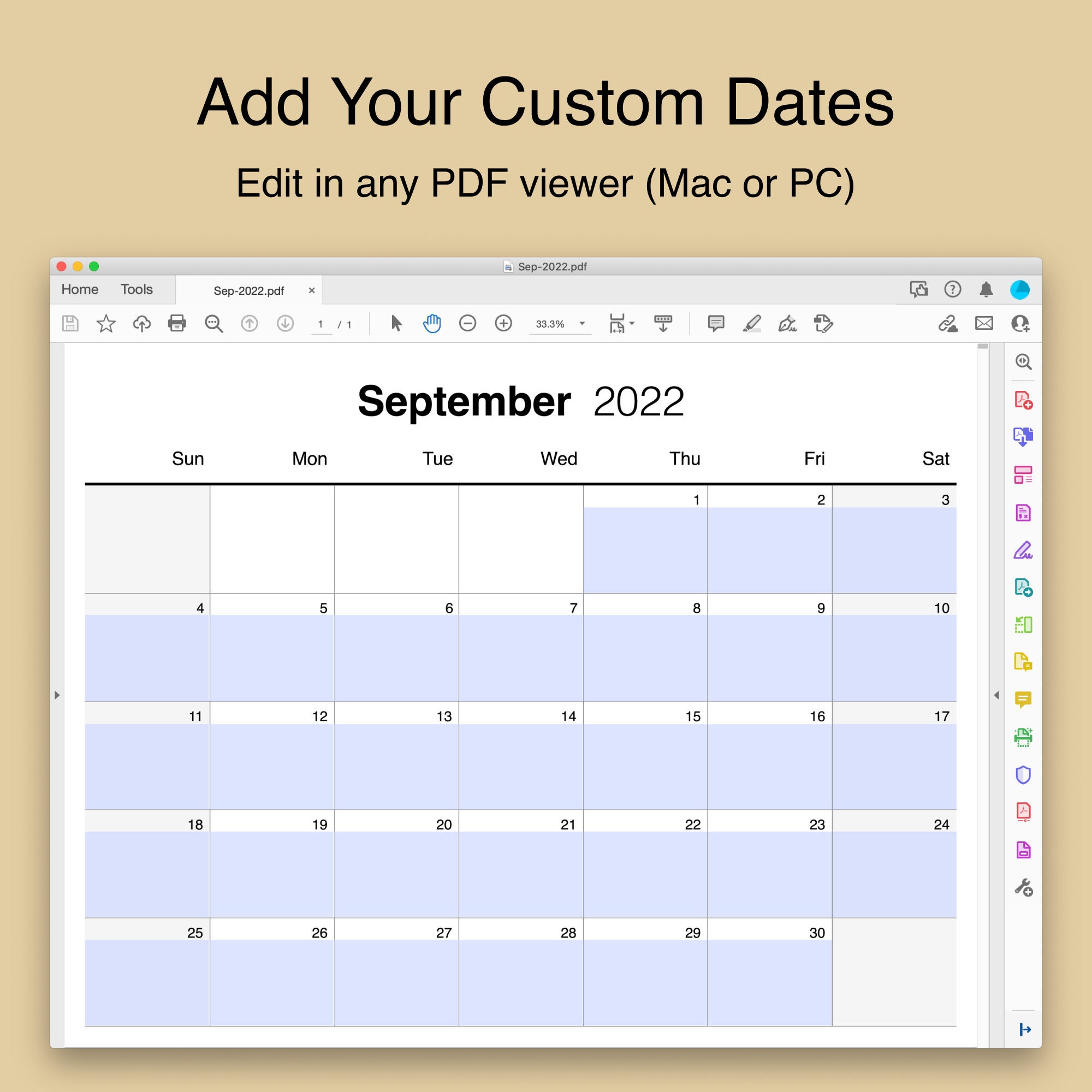 2021 2022 Calendar Bundle Printable Editable Monthly Calendars ...