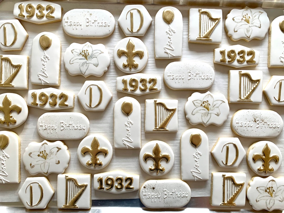 Custom Birthday Cookies Sugar Cookies Custom - Etsy
