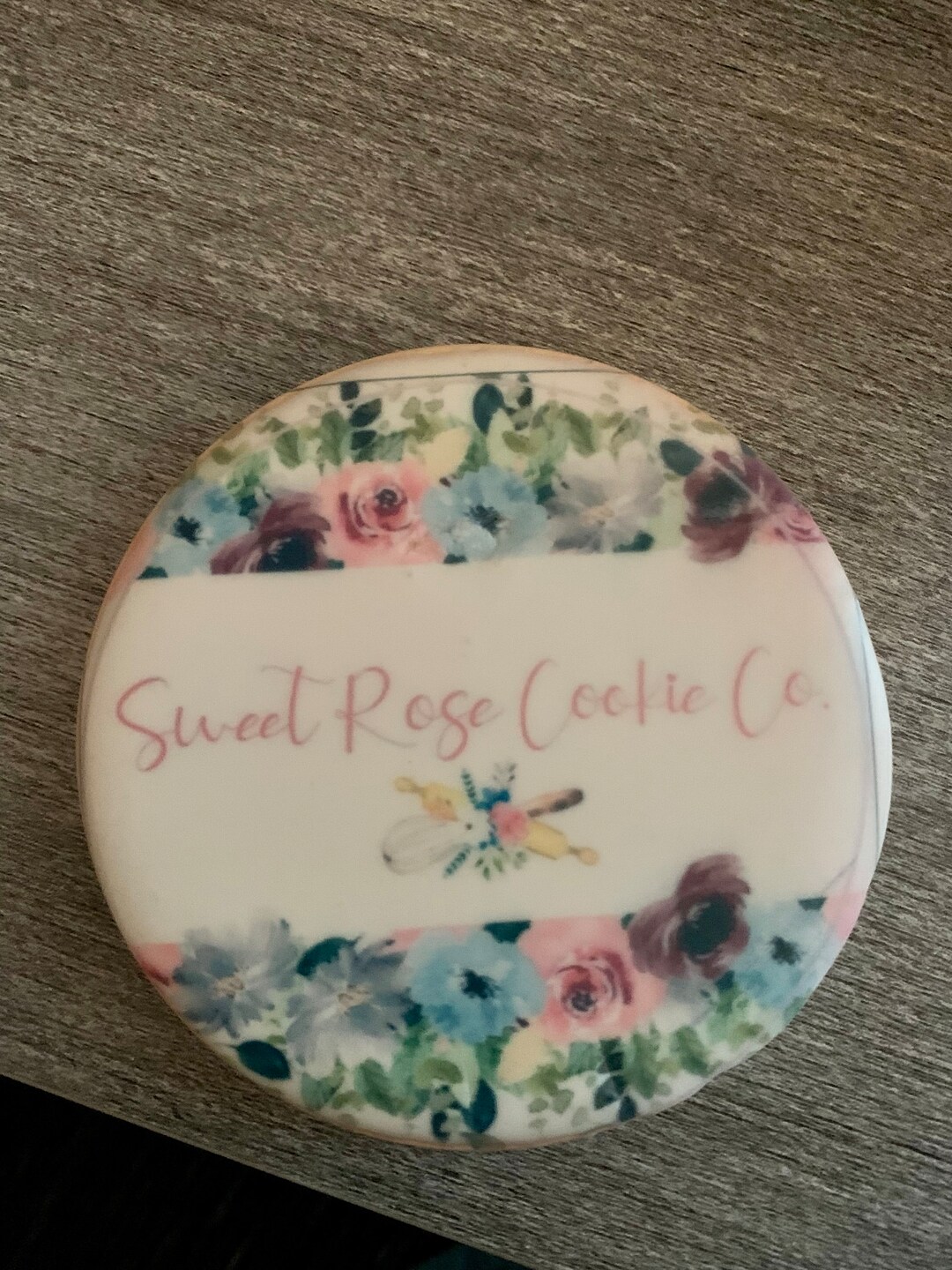 Custom Logo Cookies - Etsy
