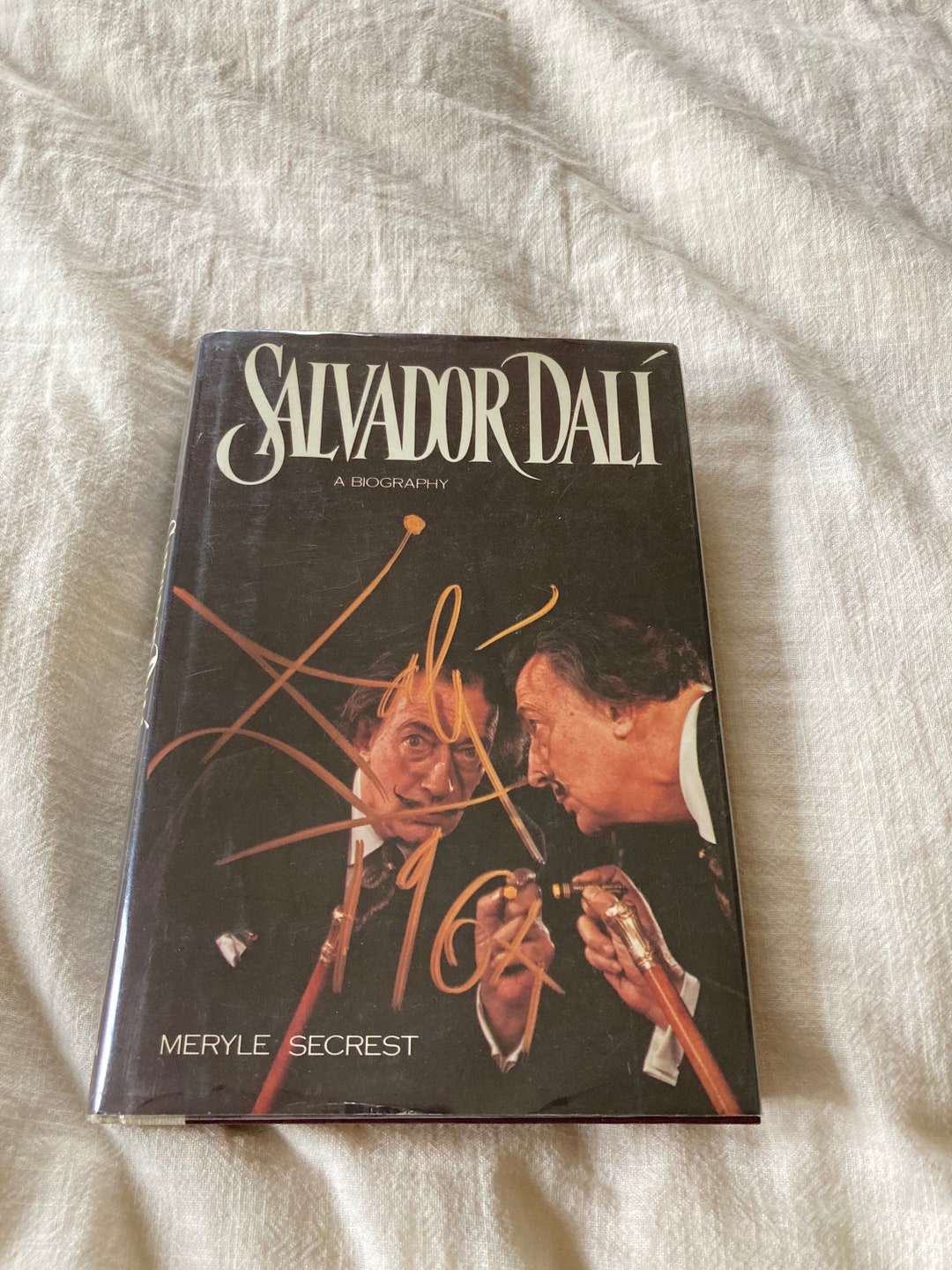 Salvador Dali Biography, 1986 - Etsy