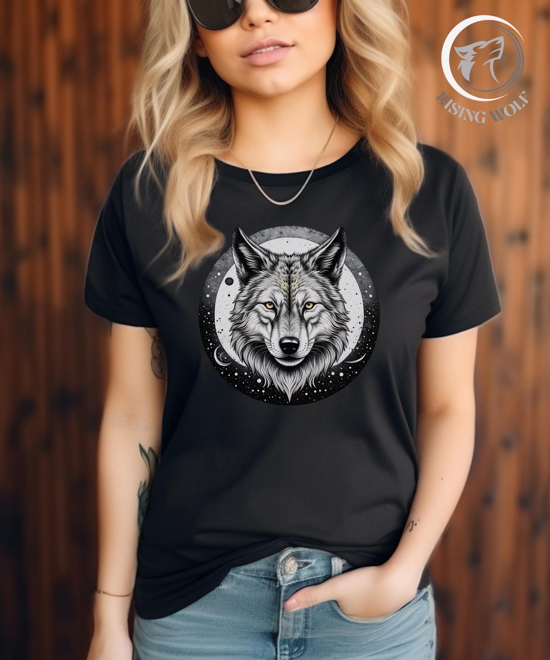 Wolf Face Shirt, Howling Wolf Shirt, Lone Wolf T-shirt, Wolf Spirit ...