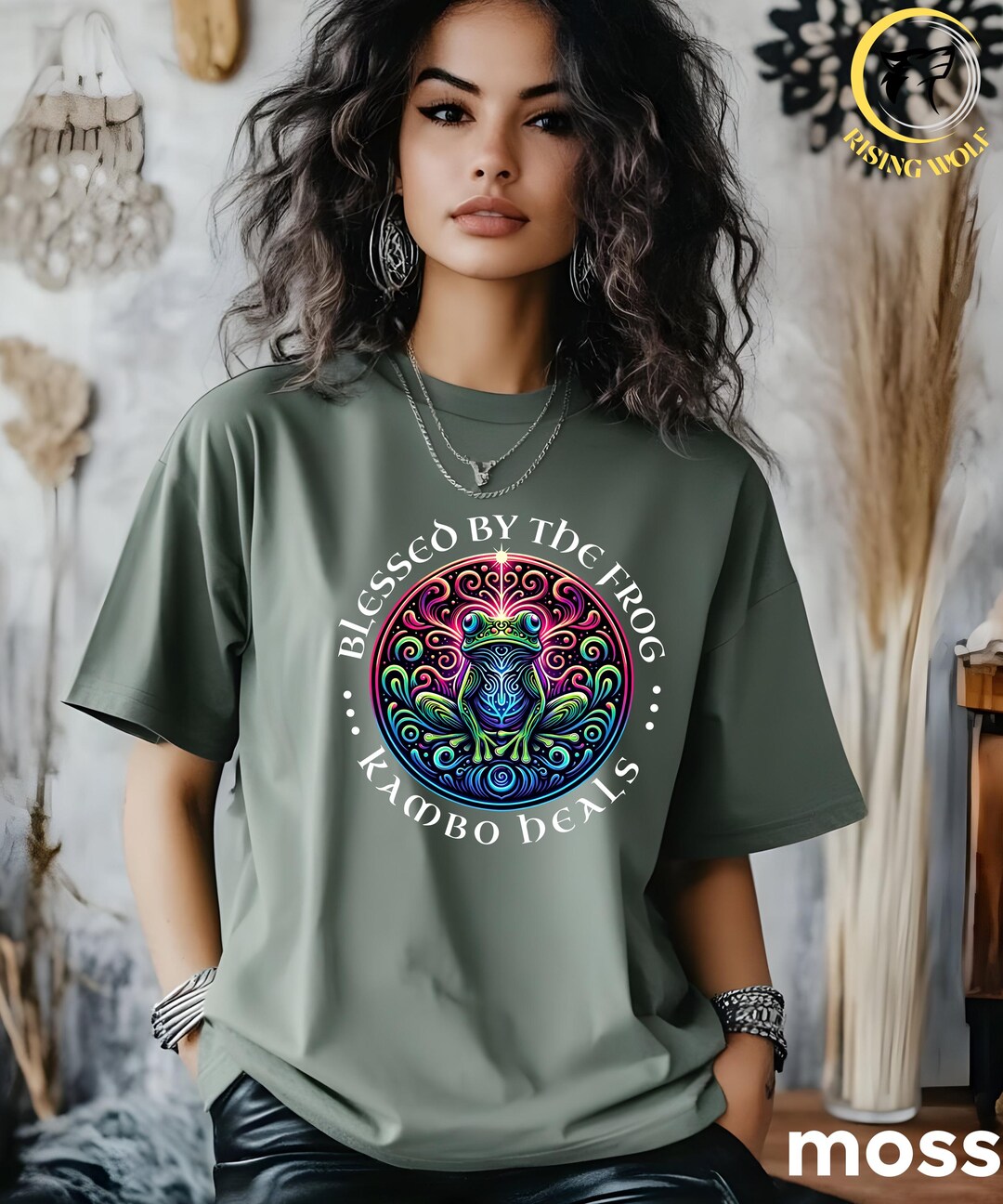 Kambo Frog Comfort Shirt | Kambo Ceremony Tee | Kambo Shirt | Shipibo ...