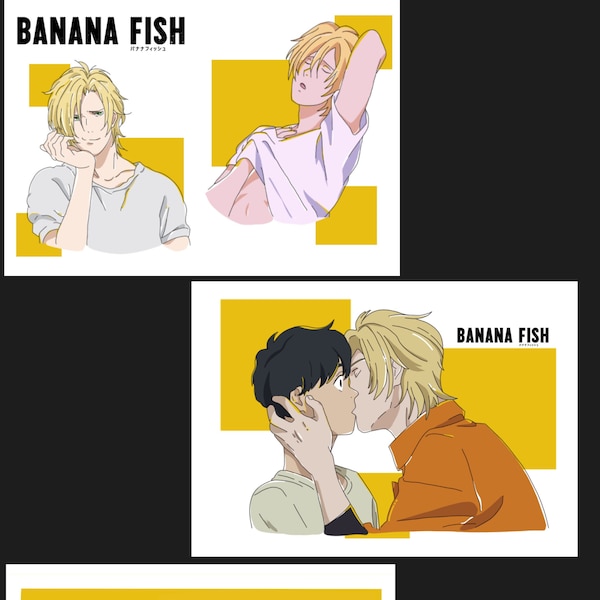 Banana Fish - Etsy
