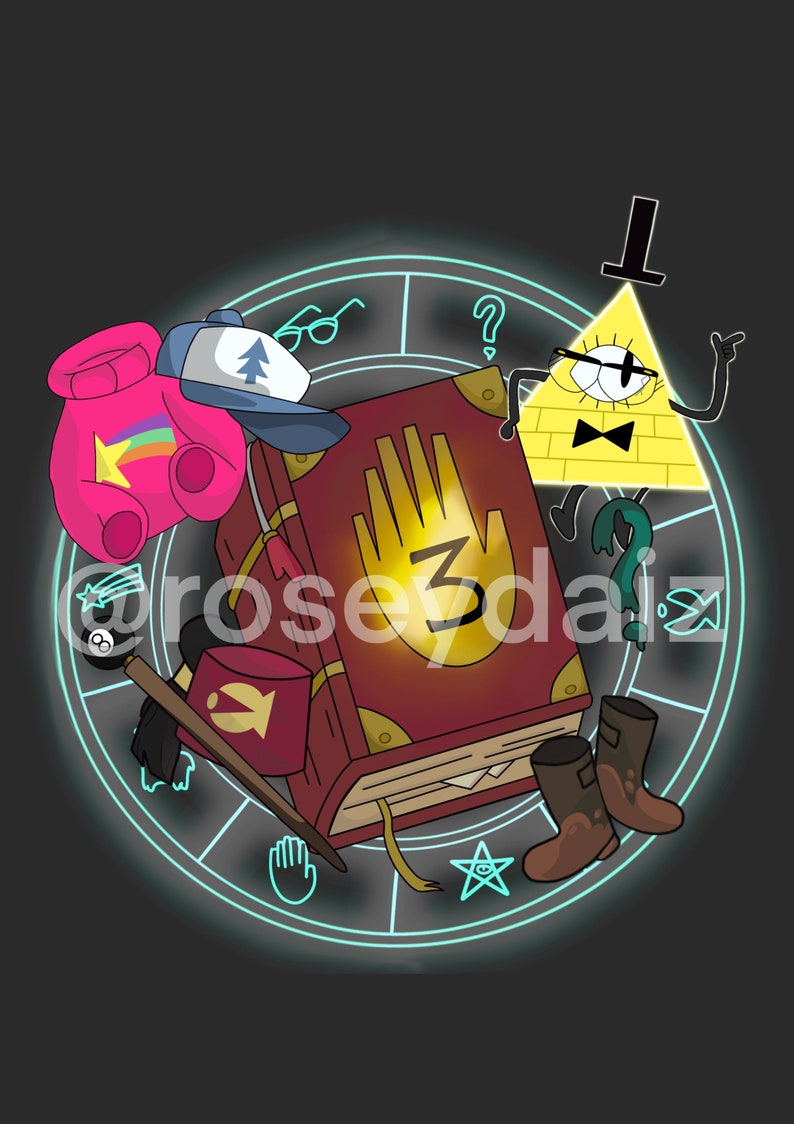Gravity Falls Digital Print - Etsy