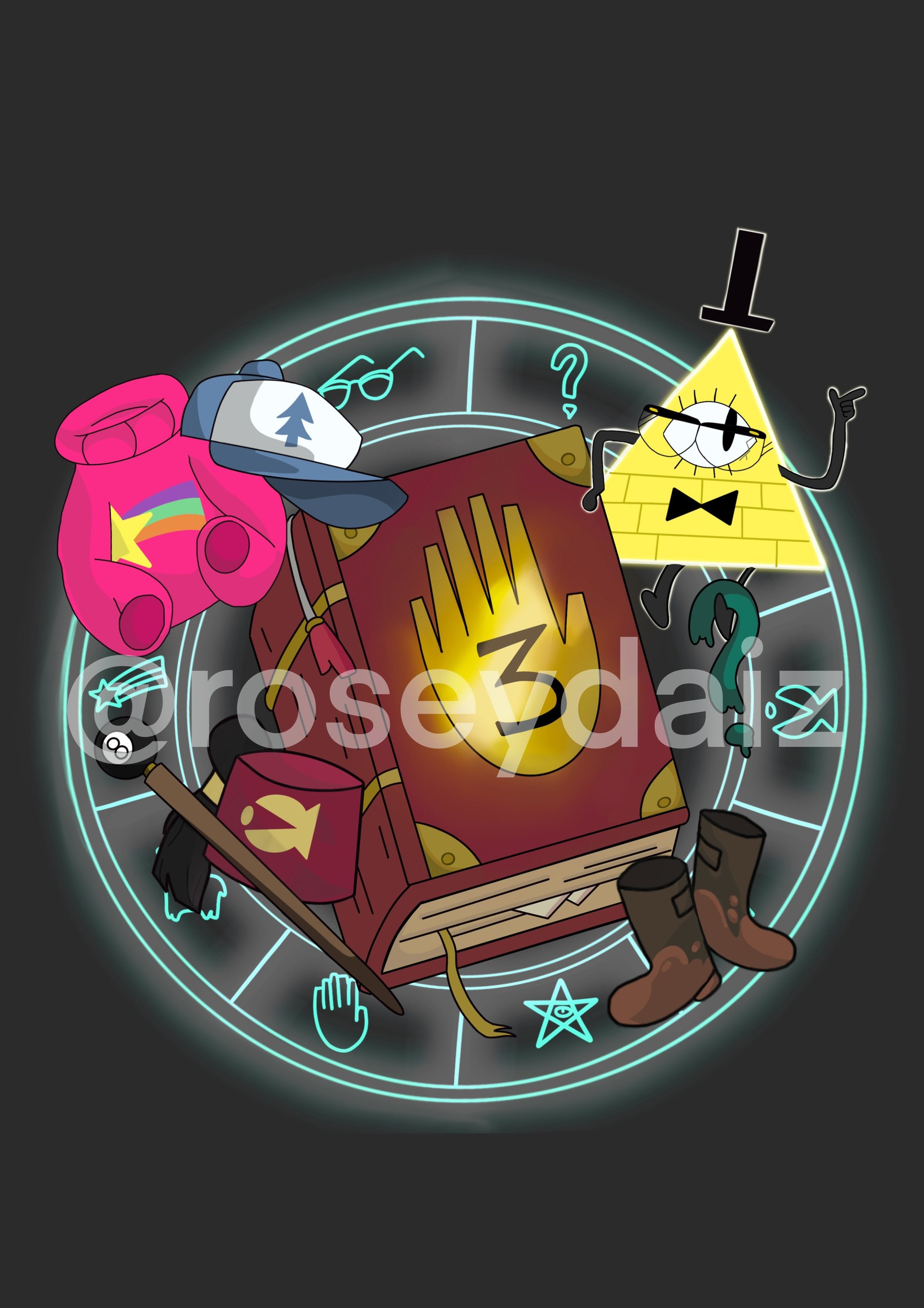 Gravity Falls Digital Print - Etsy