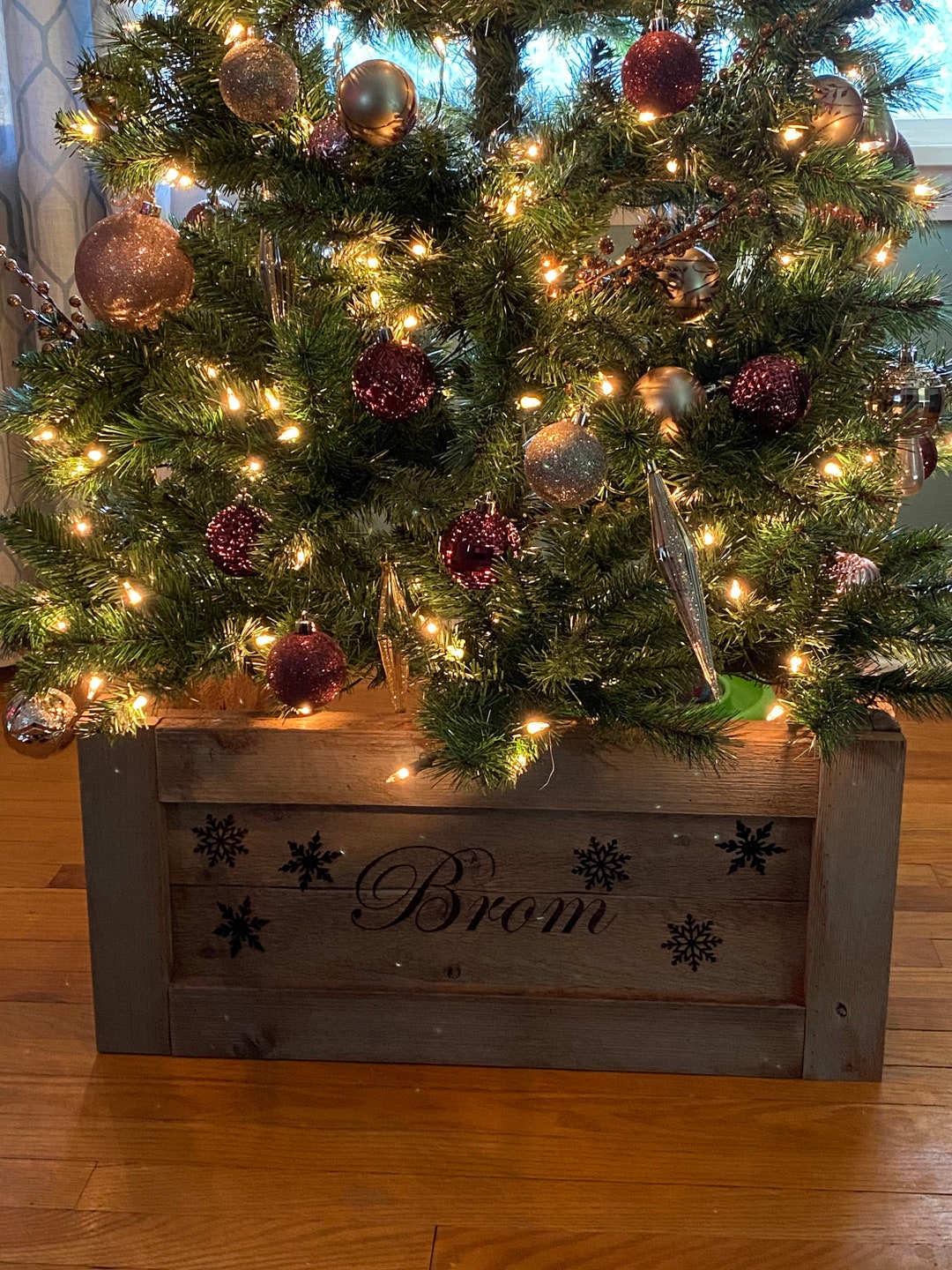 Christmas Tree Box - Etsy