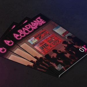 A Radiant Collapse Cyberpunk Comic Series Issue 01 - Etsy