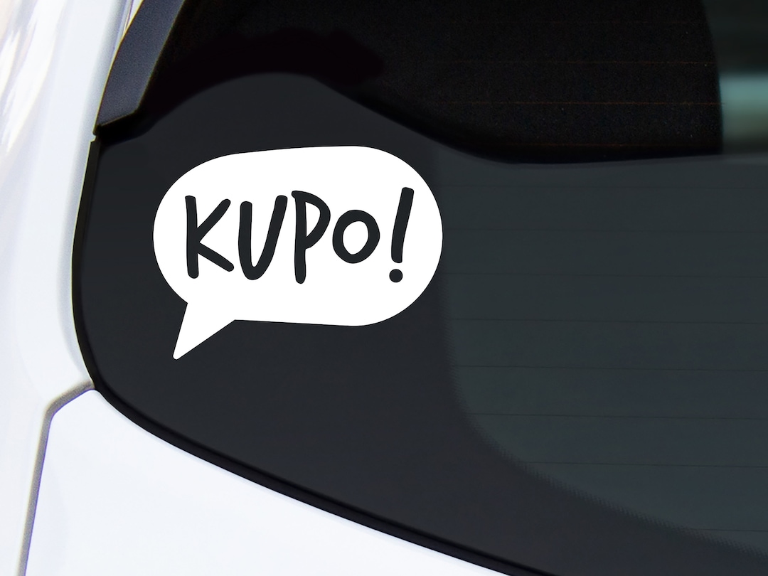 Kupo! Vinyl Decal - Etsy