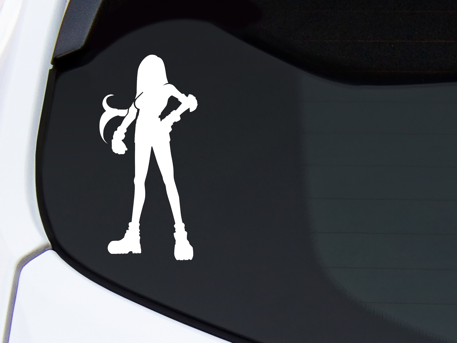 Retro Tifa Lockheart Vinyl Decal - Etsy