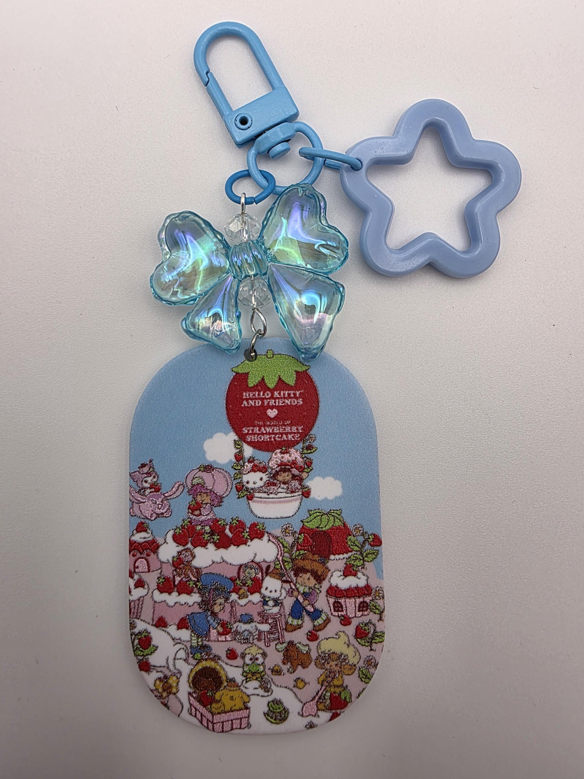 Vintage Berry Girl and Friends Aesthetic Keychain | Character Keychains ...