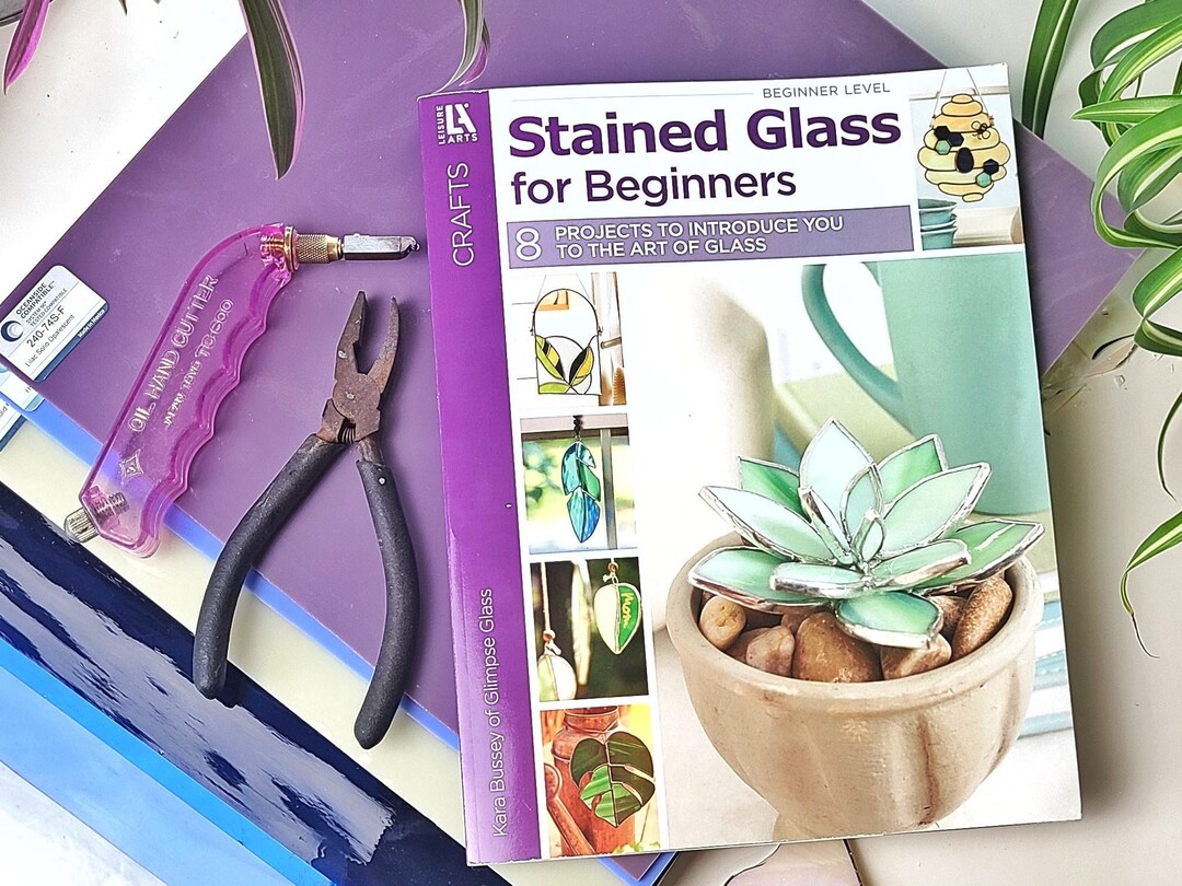 Stained Glass for Beginners Book / Eight Stained Glass Patterns ...