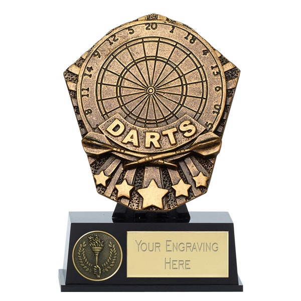 Personalised Darts Trophy - Etsy UK
