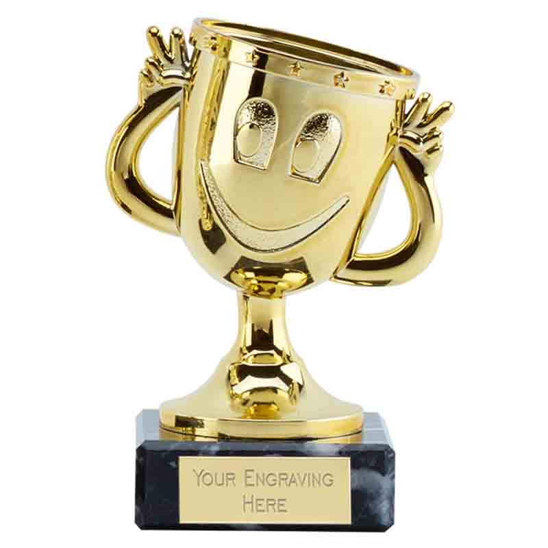 Novelty Smiley Face Cup Kids Award Trophy 11cm 4 3/8 - Etsy
