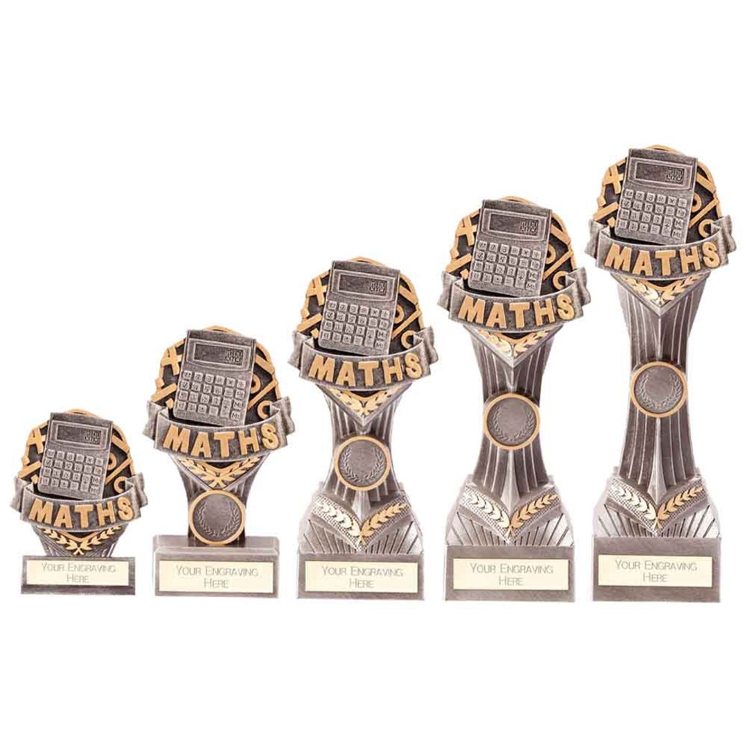 Falcon Maths Algebra Kids Award Trophy Charity FREE ENGRAVING - Etsy