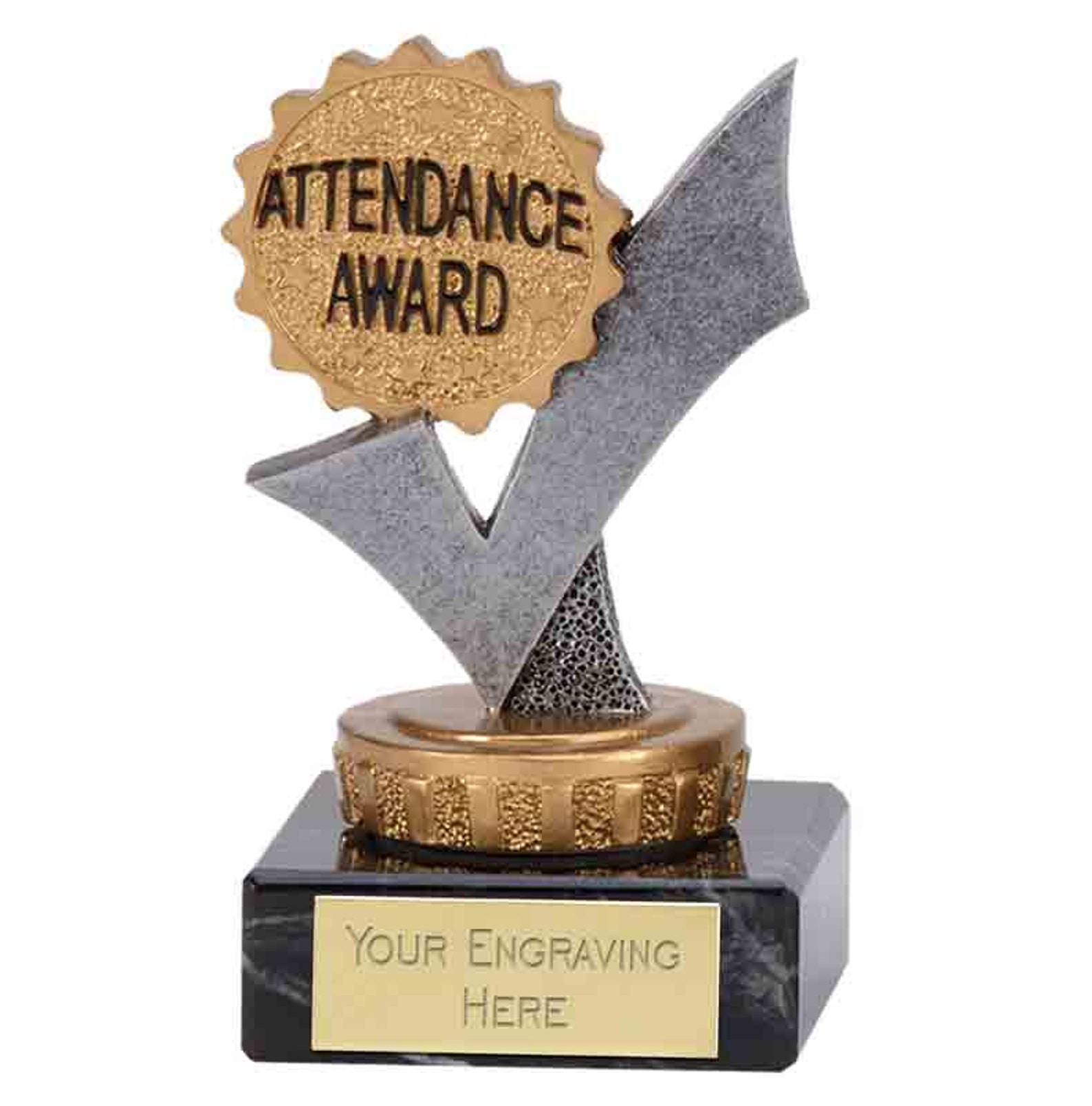 Congratulations Attendance Award Well Done Trophy Award 9.5cm - Etsy