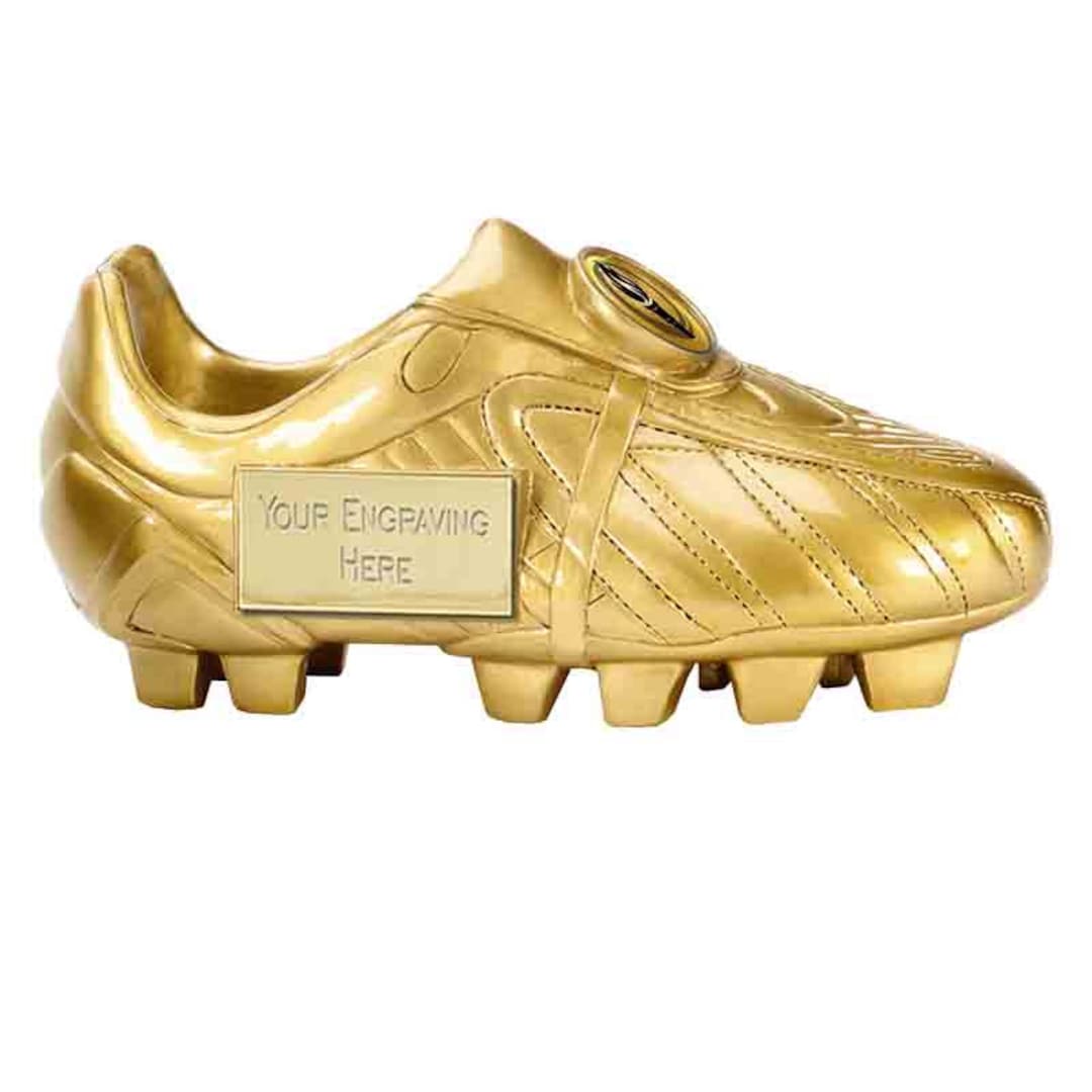 Golden Football Boot Top Goal Scorer Man of the Match 3D Soccer Award ...