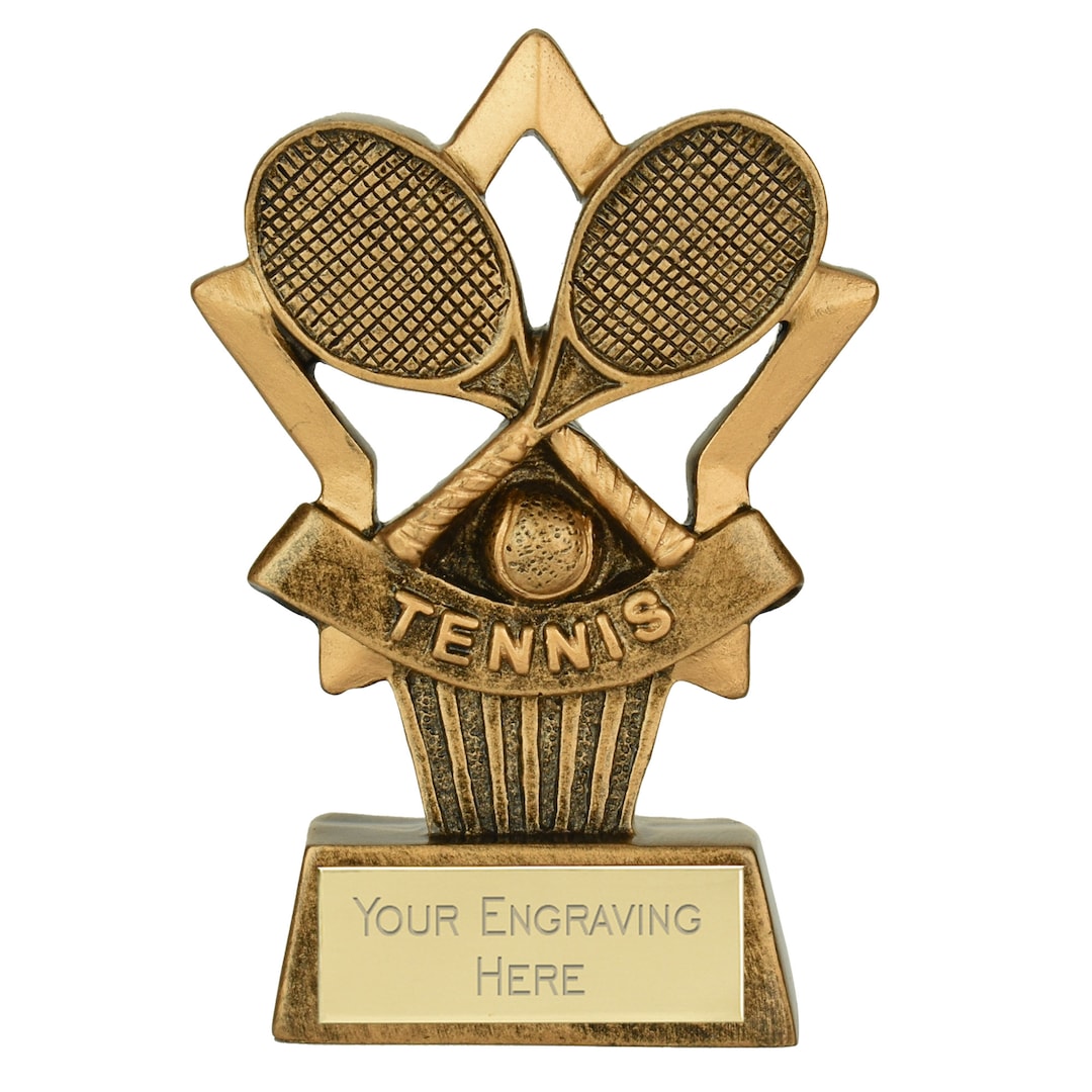 Mini Stars Table Tennis Trophy Award 10cm 4 FREE ENGRAVING - Etsy