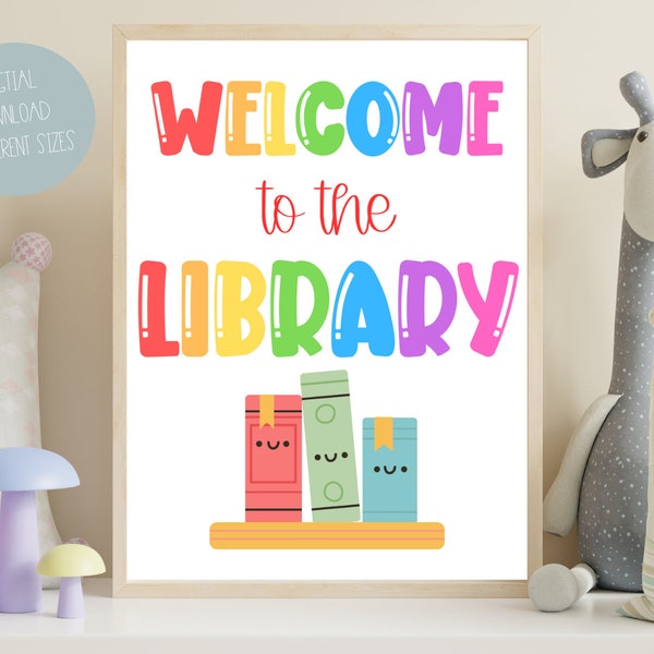 School Library Decor - Etsy