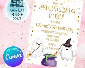 Wizard Witch Magic School Birthday Party Digital Video - Etsy