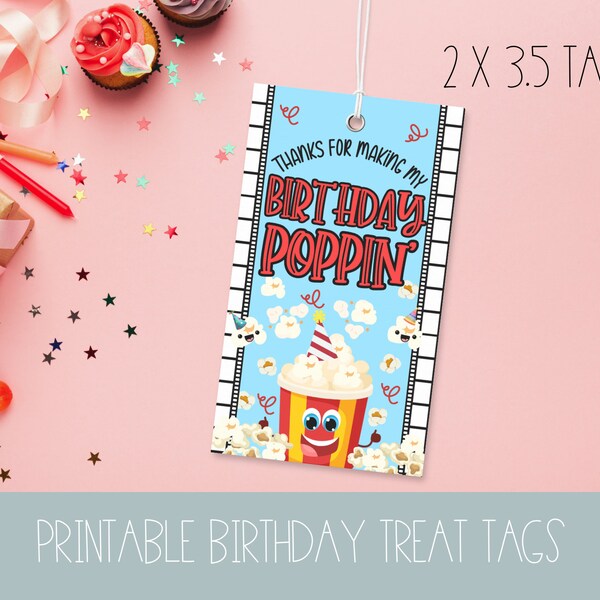 Popcorn Thank You - Etsy