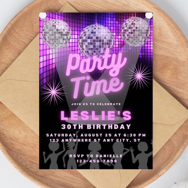 Soul Train Party Invitation - Etsy
