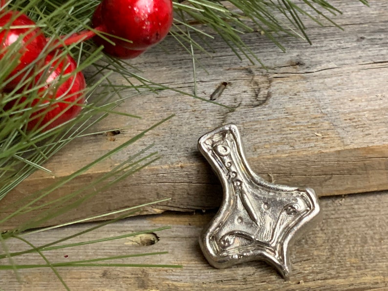 Mjolnir-thor's Hammer Lapel Pin/personal Totem - Etsy