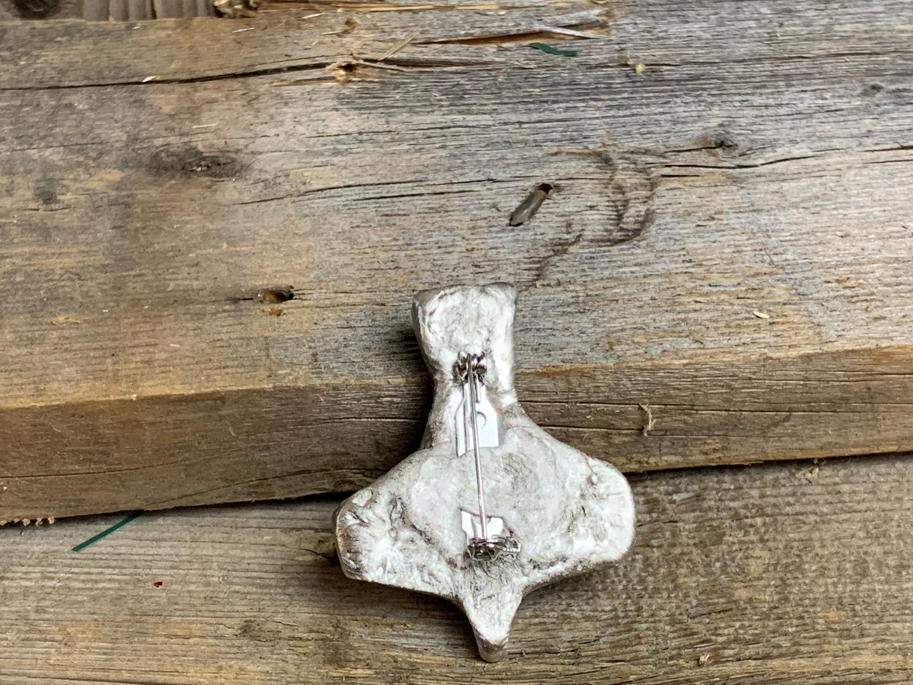 Mjolnir-thor's Hammer Lapel Pin/personal Totem - Etsy