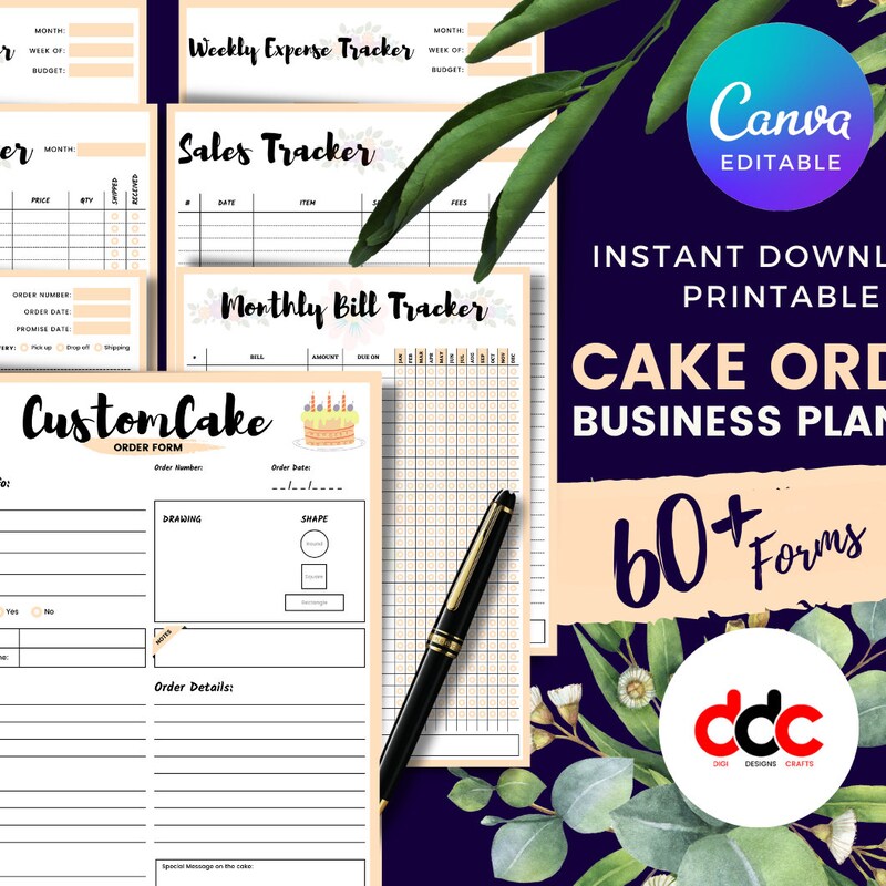 Cake Order Form - Etsy